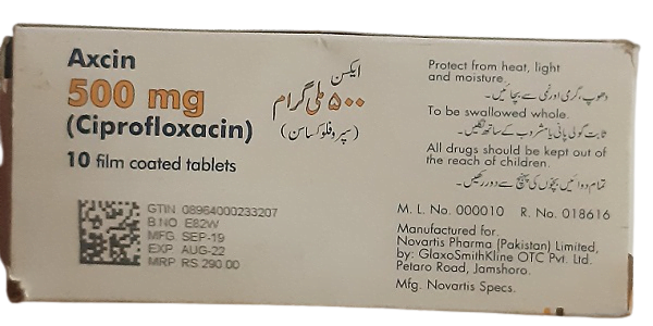 Axcin - Meds Archive