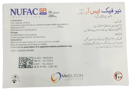 Nufac SR - Meds Archive